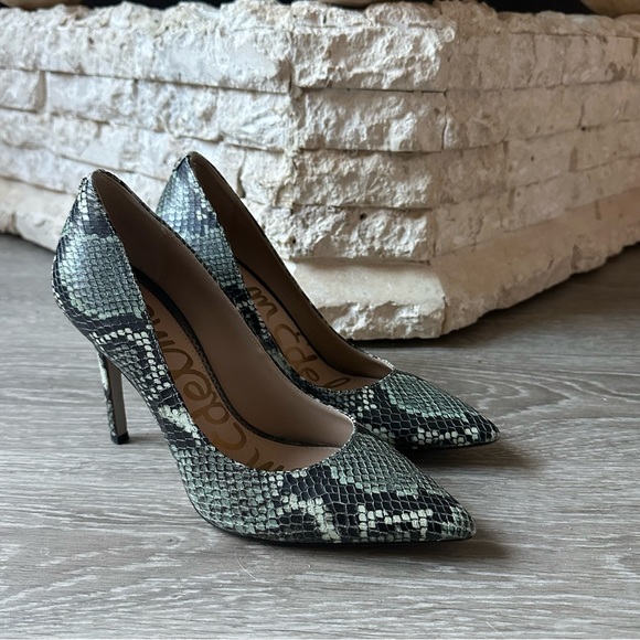 Sam Edelman | Shoes | Sam Edelman Snake Heels | Poshmark